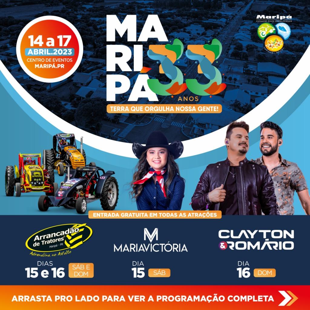 Confira a programação completa do evento em comemoração pelos 33 anos ...